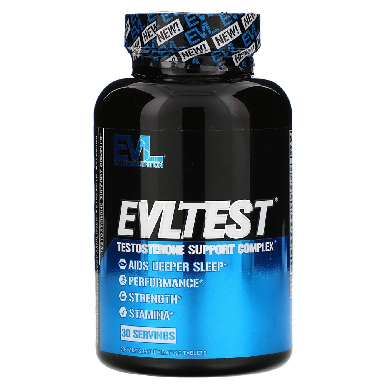 EVL Precursor de testosterona EVLTEST 120 tabletas / 30 servicios ...