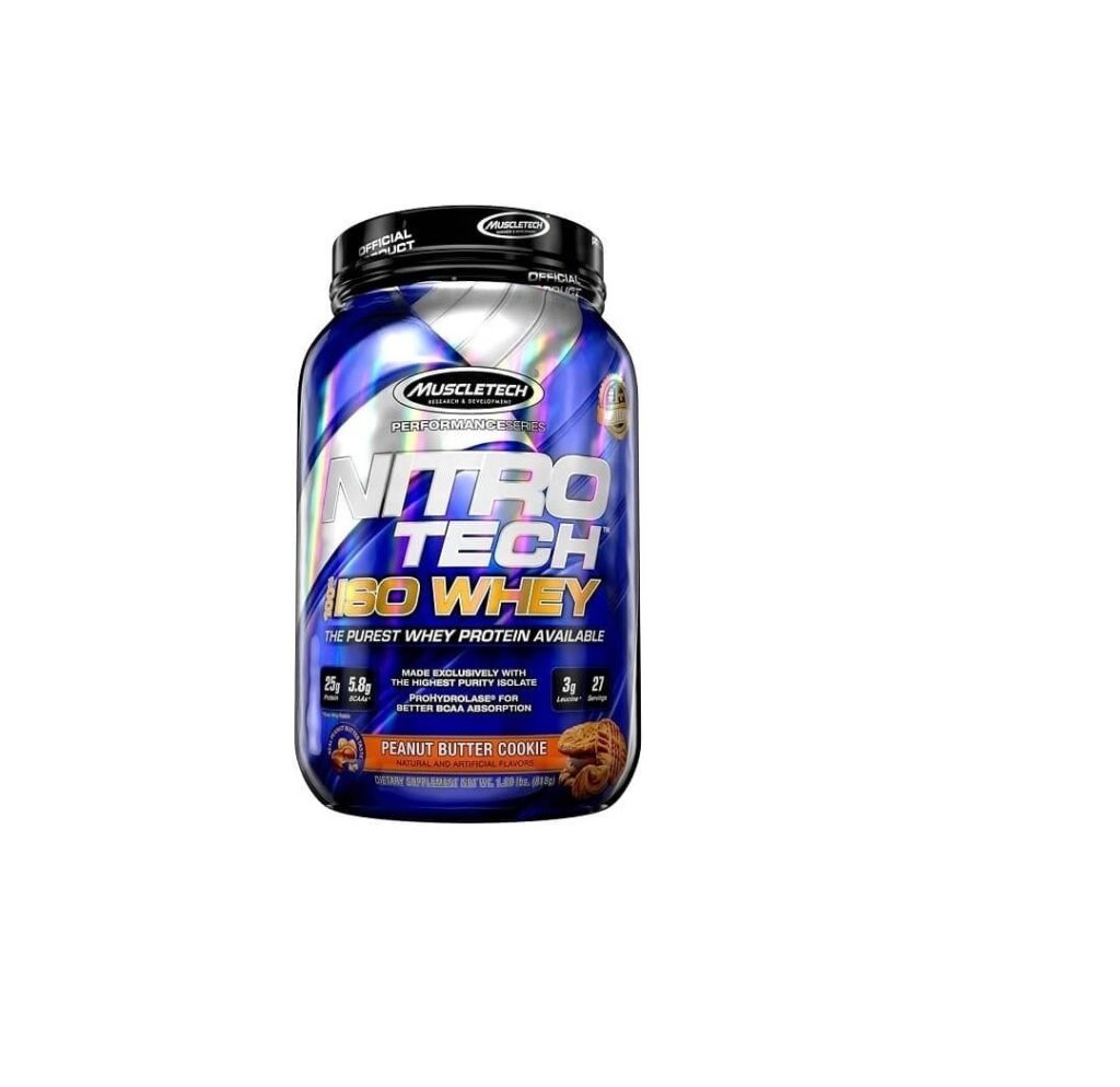 Muscletech Proteina Nitrotech 100% Iso Whey 1.80lbs / 27 Ser – Chutamax