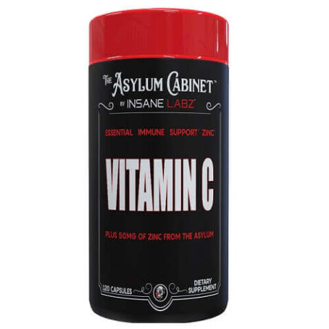 INSANE VITAMIN C 120 CAPS- ASYLUM CABINET – Chutamax