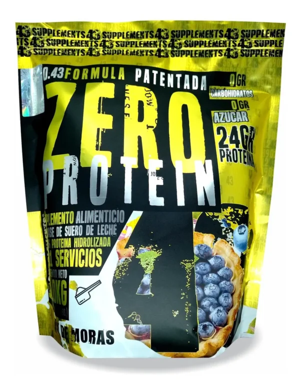 43 Supplement Zero Protein 1kg 31 srv – Chutamax
